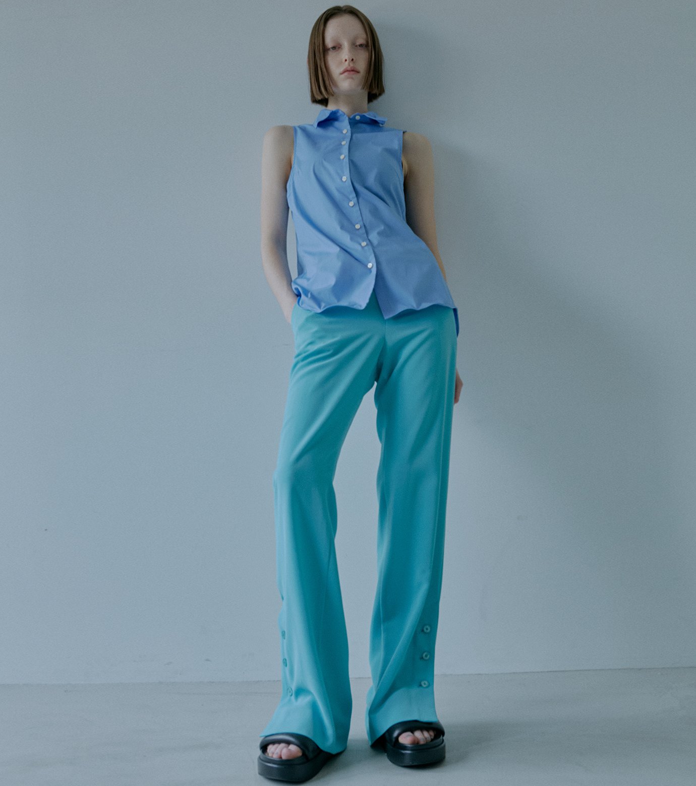 ル シェル ブルー - LE CIEL BLEU | Comfy Slim-Fit | RESTIR リステア