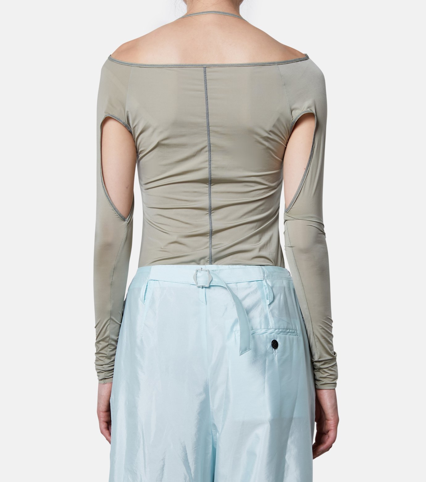 アイレネ - IRENE | Nylon Sheer Cut and sewn-Khaki-36の通販 | RESTIR リステア